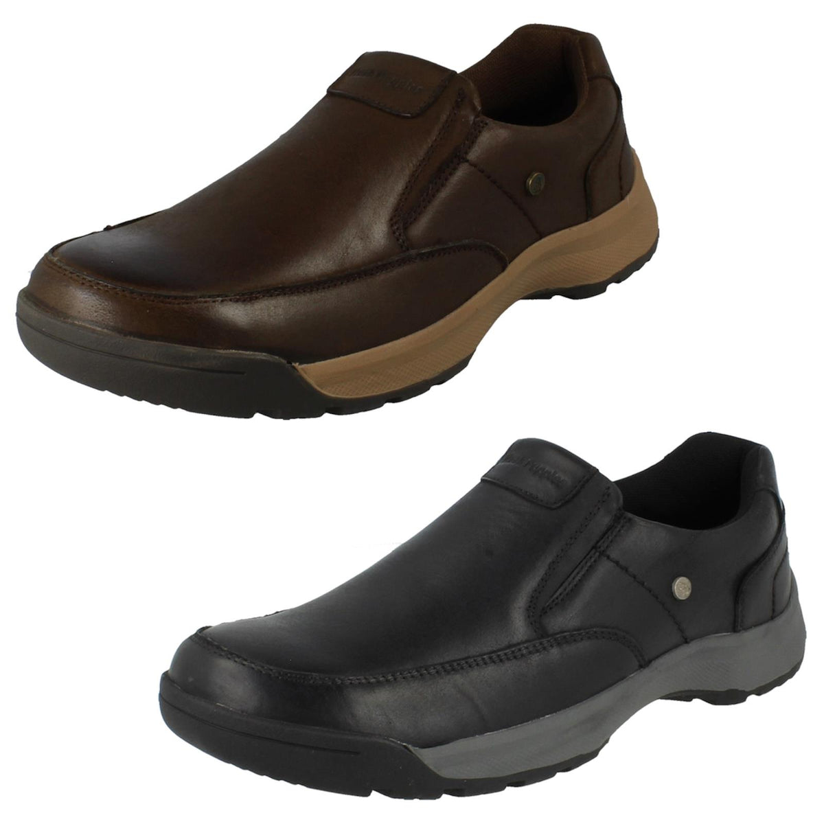 Mens Hush Puppies Slip On Shoes Vaun – Blunts Shoes