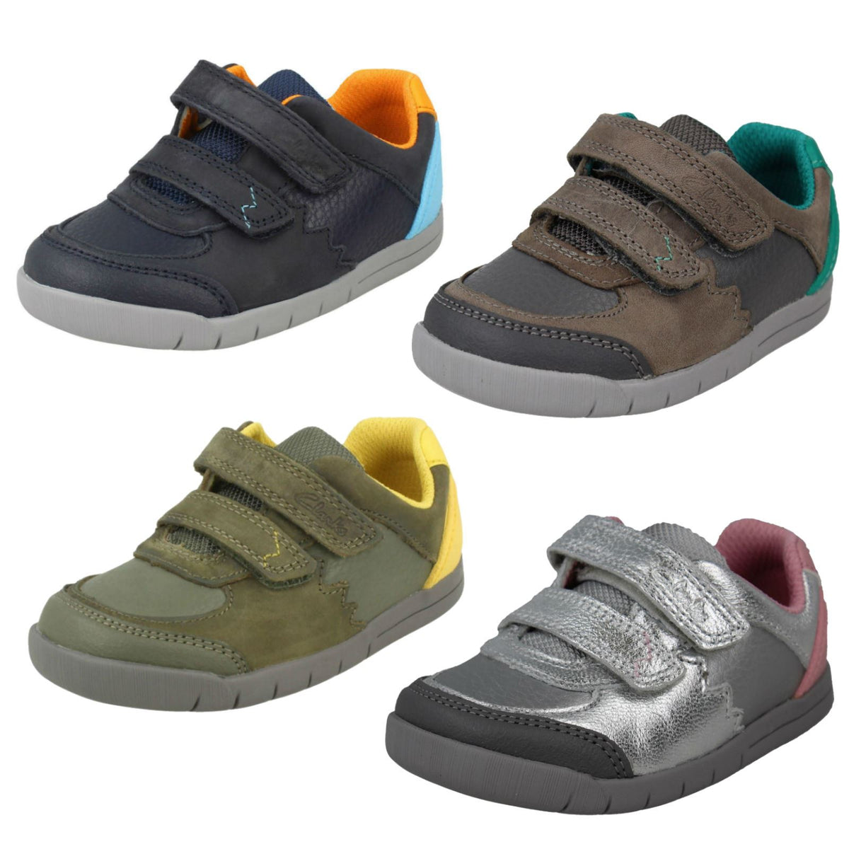 Childrens Clarks Casual Shoes Rex Quest T – Blunts Shoes